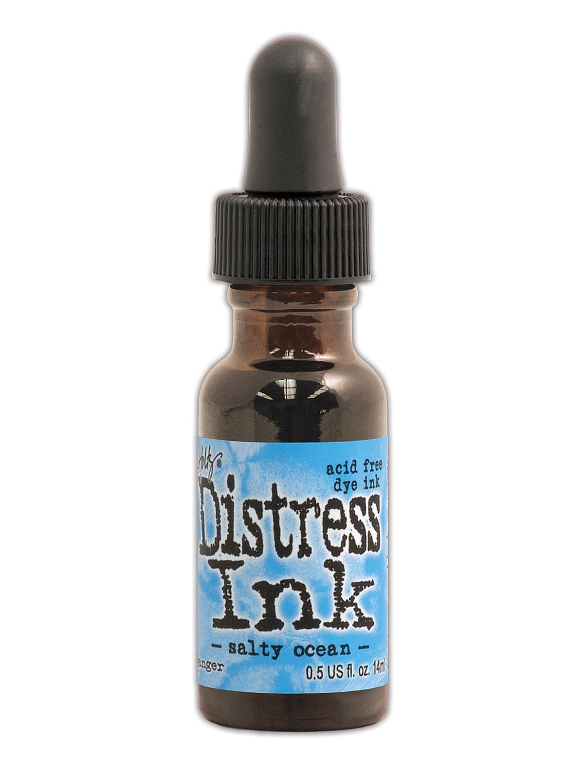 Tim Holtz Distress Ink salty ocean, 0.5 oz. reinker bottle (pack of 3 ...