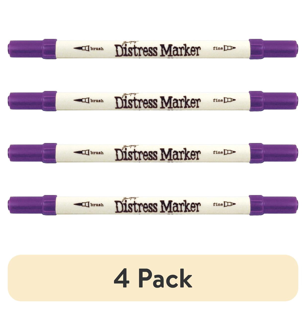 (4 pack) Tim Holtz Distress Marker Wilted Violet - Walmart.com