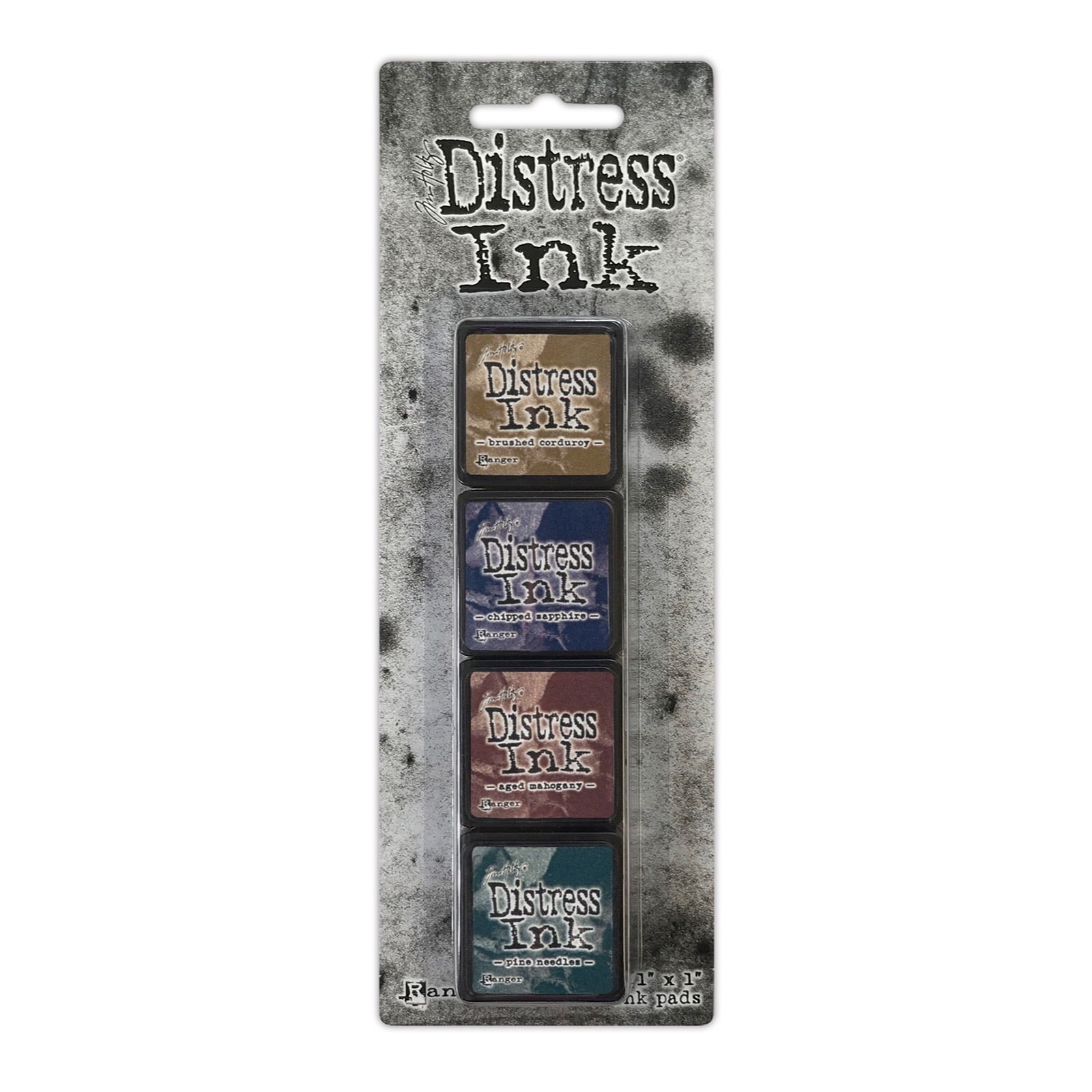 Tim Holtz Distress Mini Ink Pads 4/Pkg-Kit 12 - Walmart.com