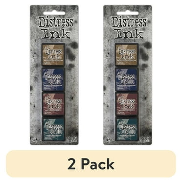 Tim Holtz Distress Mini Ink Pads 4/Pkg-Kit 7 - Walmart.com