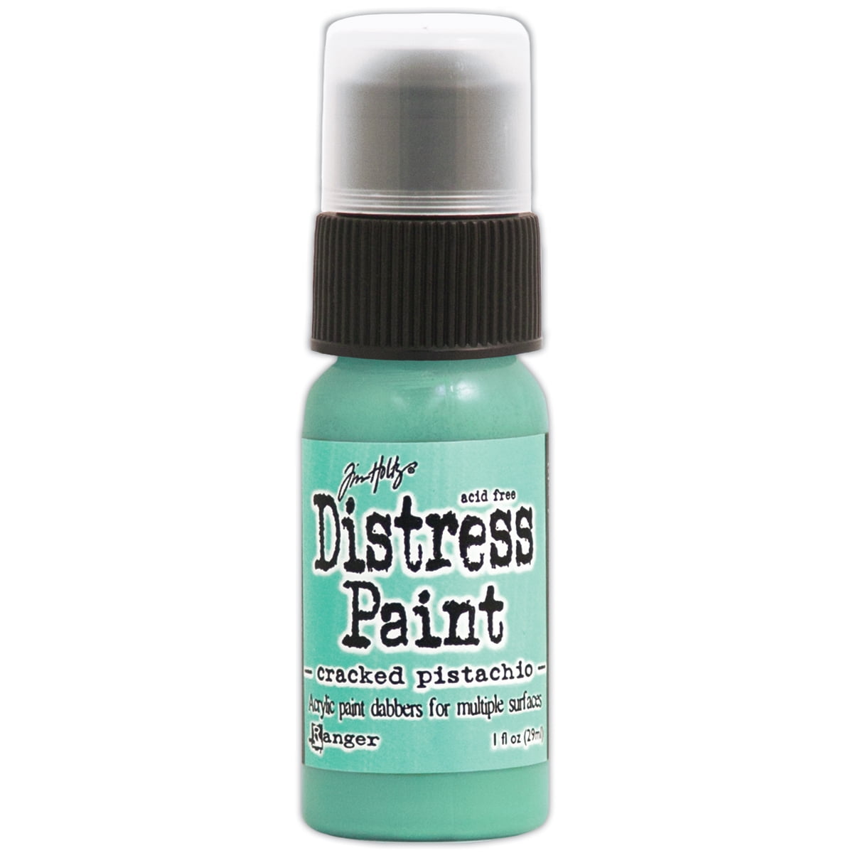 Tim Holtz Distress Paint Dabber 1oz-Cracked Pistachio - Walmart.com