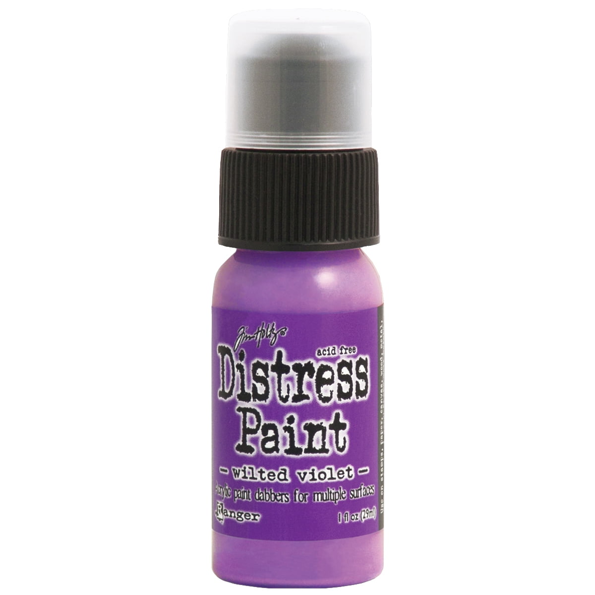 Tim Holtz Distress Paint Dabber 1oz-Wilted Violet - Walmart.com