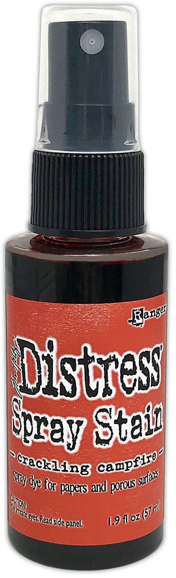 Tim Holtz Distress Spray Stain 1.9oz-Crackling Campfire - Walmart.com