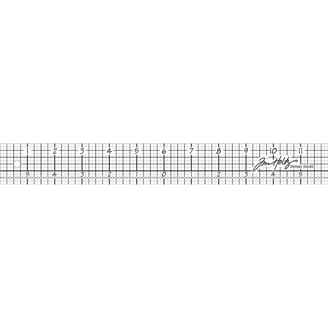 Tim Holtz Idea-Ology Tool Design Ruler 12" - Walmart.com