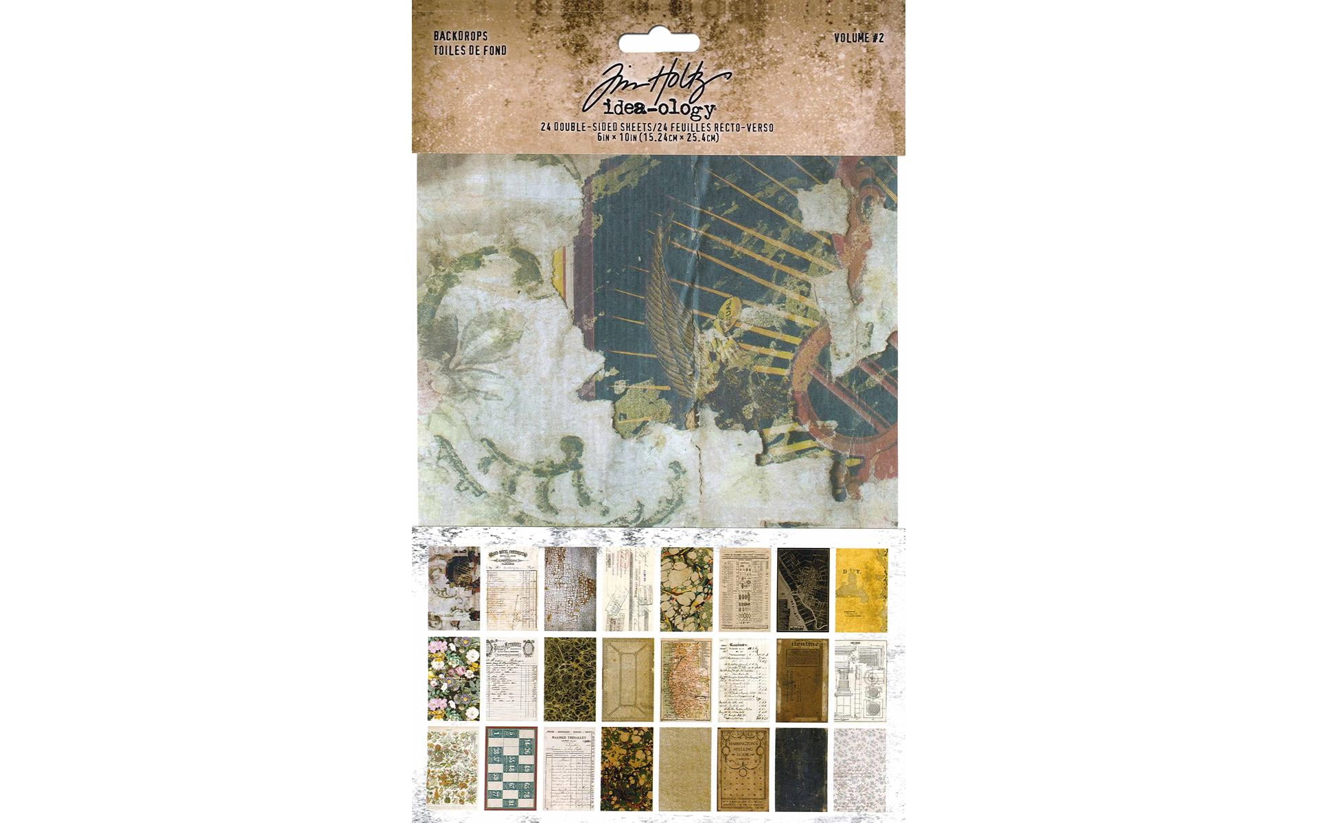 Tim Holtz Idea-ology Backdrops Volume 2 - Walmart.com