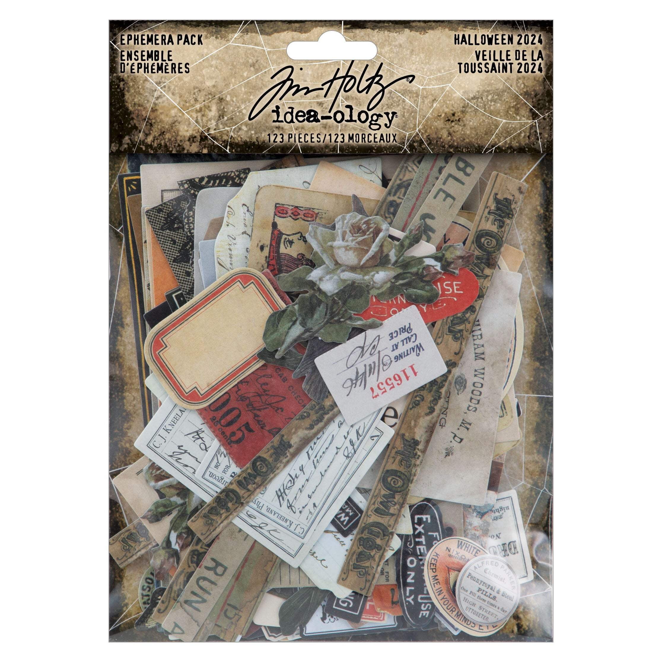 Tim Holtz Idea-ology-Ephemera Pack - Walmart.com