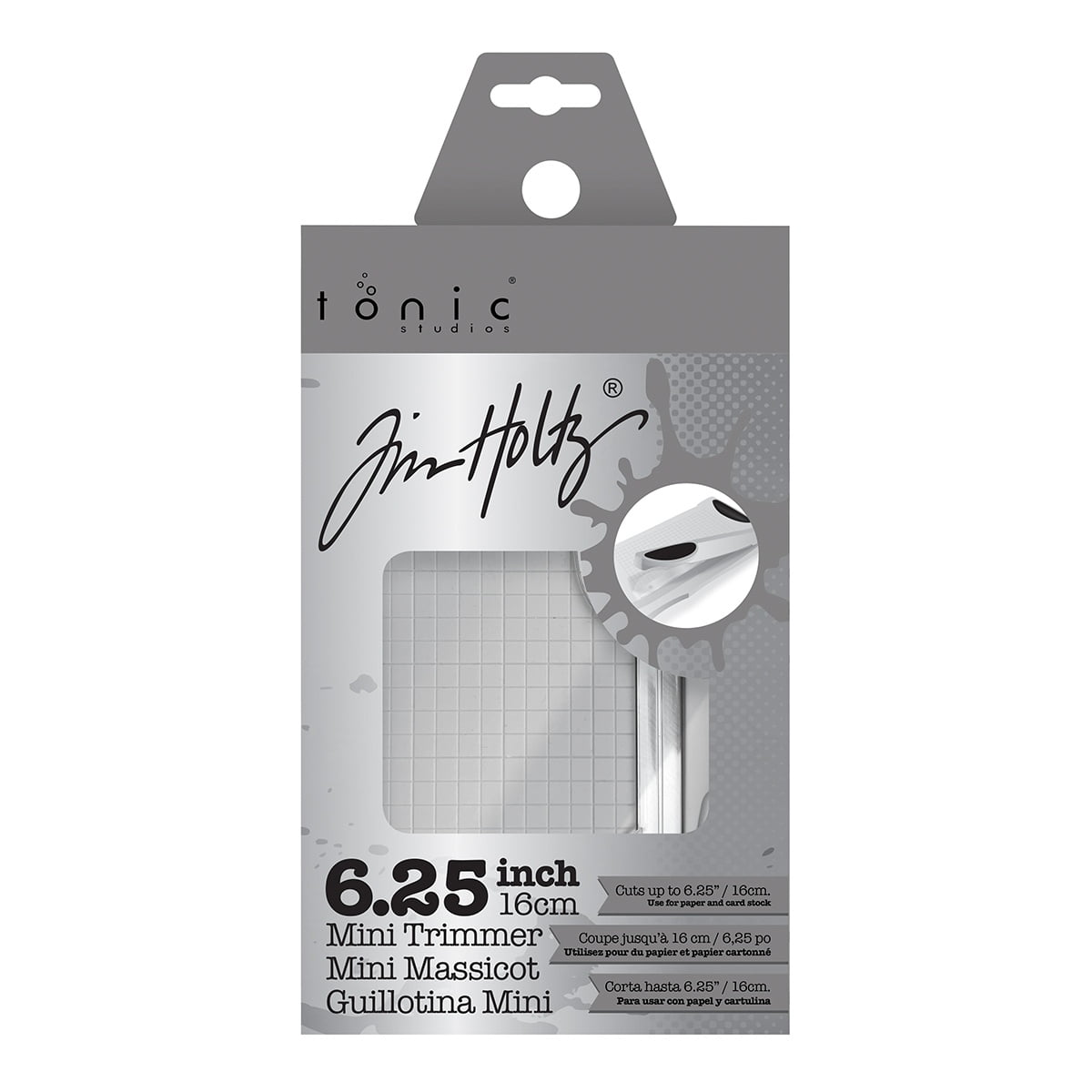 Tim Holtz Mini Guillotine Trimmer, 6.25 inch cutting length - Walmart.com