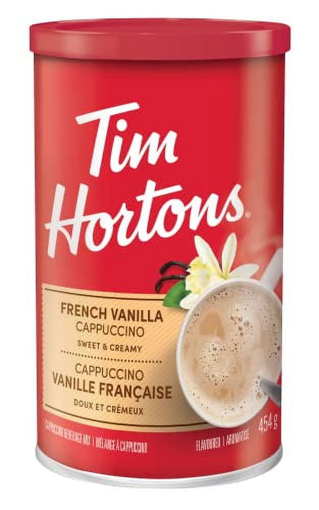 Tim Horton's Instant Cappuccino, .. French Vanilla, 16 Ounce - Walmart.com