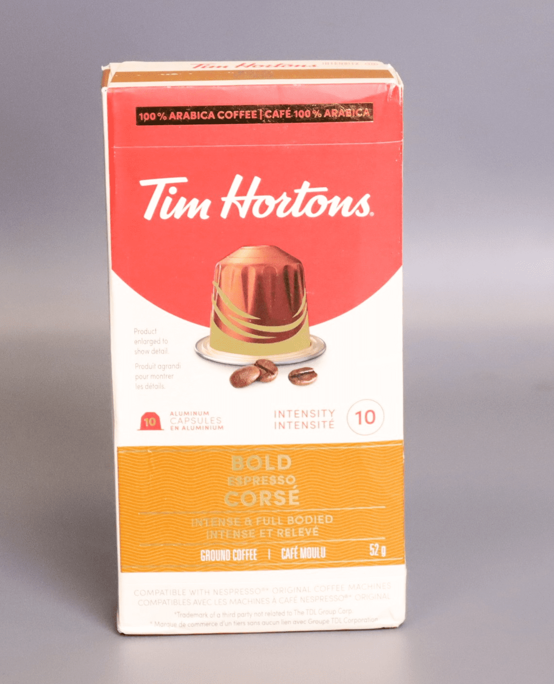 Tim Hortons Bold Espresso, Intense & Full Bodied Coffee, Nespresso ...