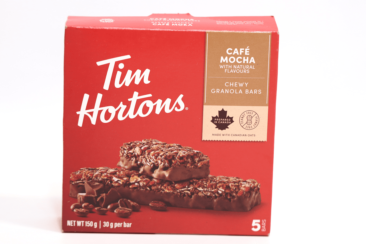 Tim Hortons Cafe Mocha Granola Bars, 150g/5.25oz - Walmart.com