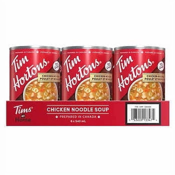 Tim Hortons Chicken Noodle Soup, (6) 540ml/18 fl. oz - Walmart.com