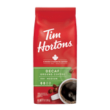 Tim Hortons, Decaf Ground Coffee, 12oz Bag, Signature Original Roast ...