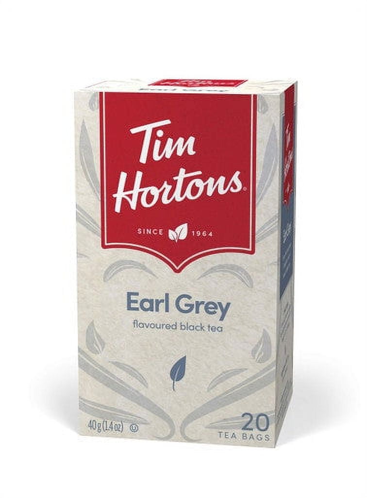 Tim Hortons Earl Grey Tea Bags, 20ct, 40g | 1.4 oz - Walmart.com