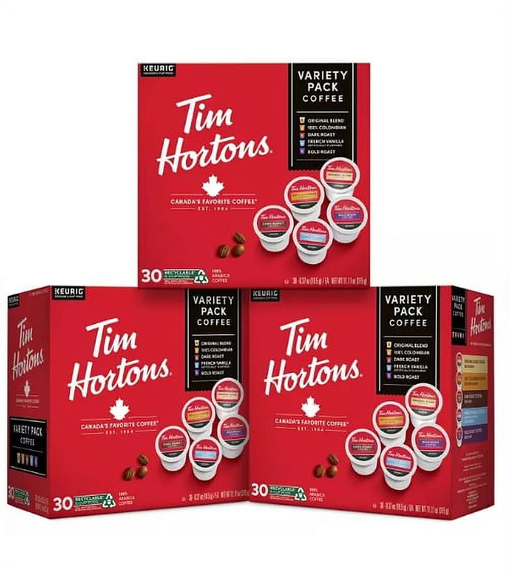 Tim Hortons Variety K-Cup Coffee Pods (90 ct.) - Walmart.com