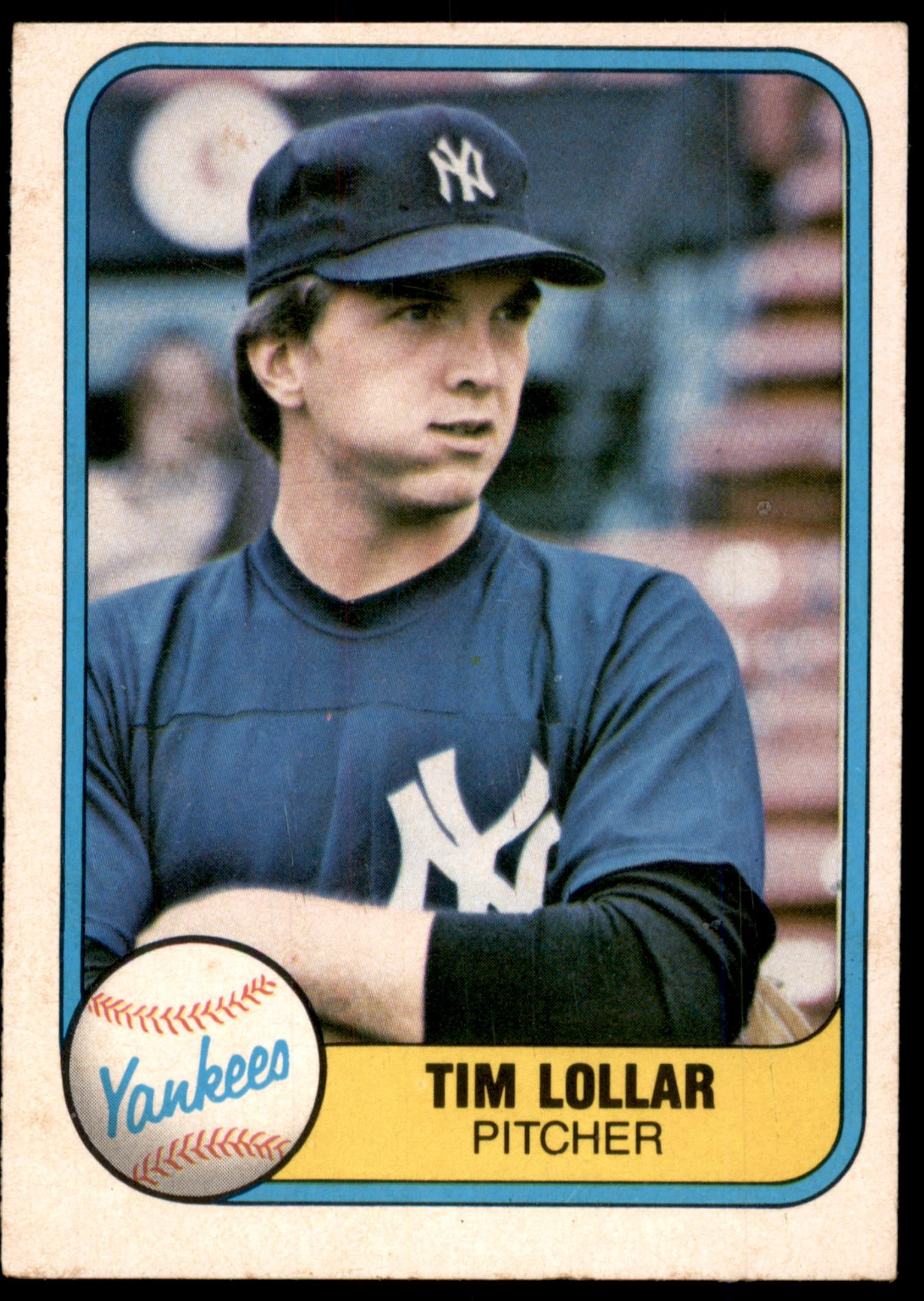 Tim Lollar #108 1981 Fleer - Walmart.com