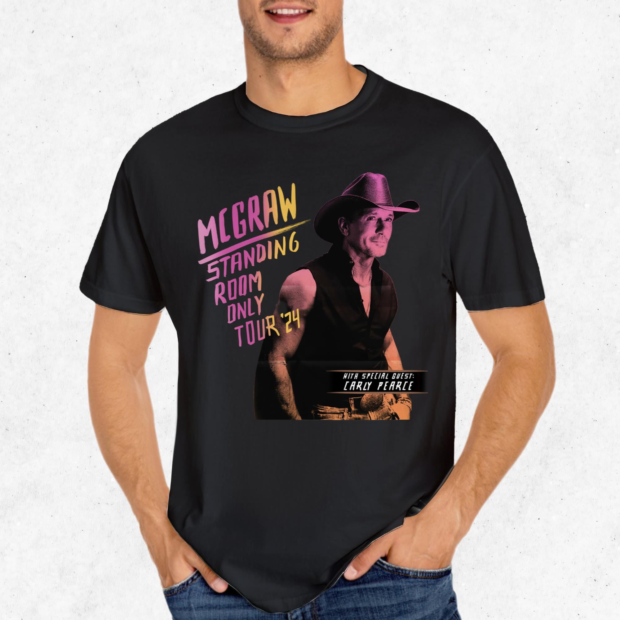 Tim McGraw Standing Room Only Tour 2024 T-Shirt - Country Music Concert ...