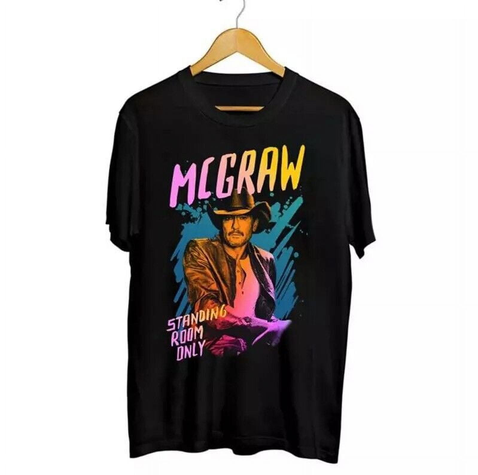 Tim McGraw Standing Room Only Tour 2024 Unisex T-Shirt - Walmart.com