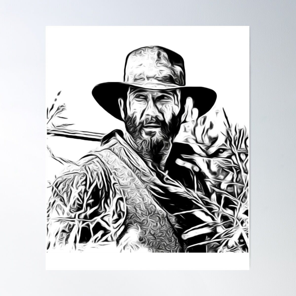 Tim Mcgraw As James Dutton Yellowstone 1883 (4) Poster Wall Art, Modern ...