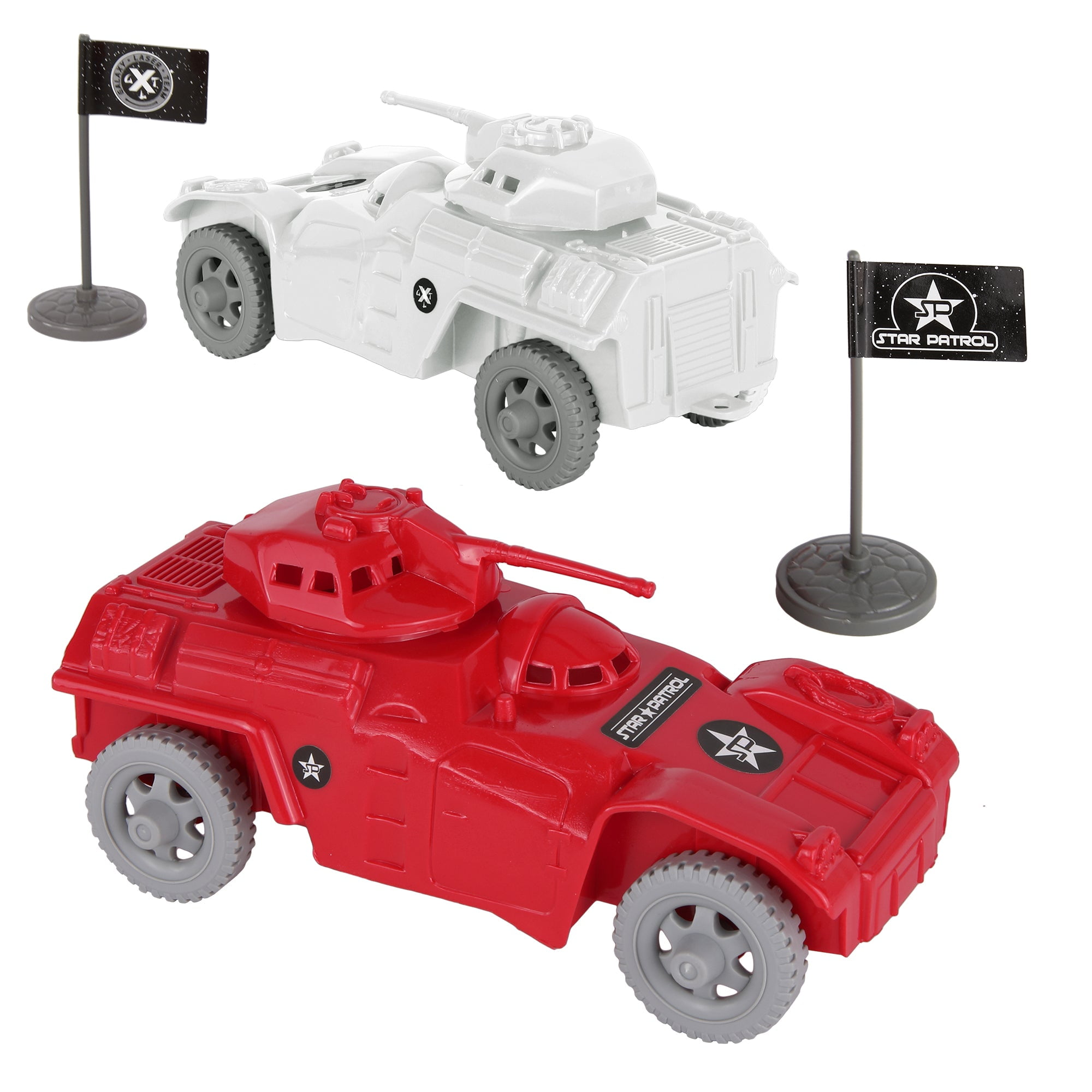 Tim Mee Galaxy Laser Team Mars & Lunar Patrol Rovers - Plastic Space ...