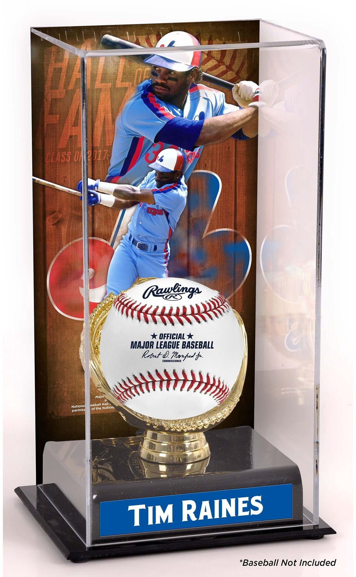 Tim Raines Montreal Expos Hall of Fame Sublimated Display Case with ...
