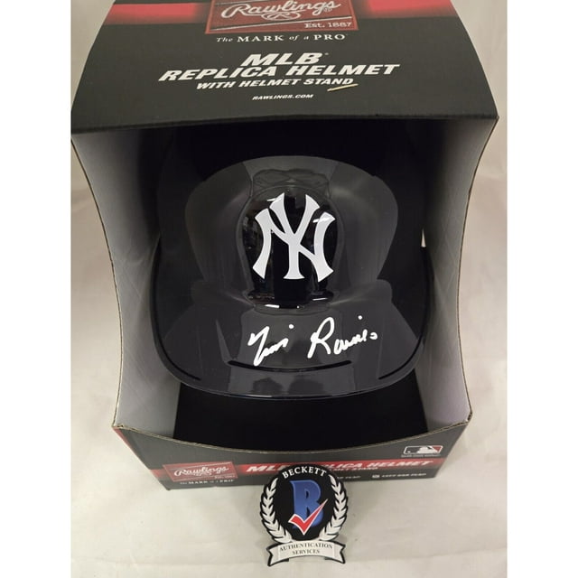 Tim Raines Signed New York Yankees FS Replica Batting Helmet Baseball ...