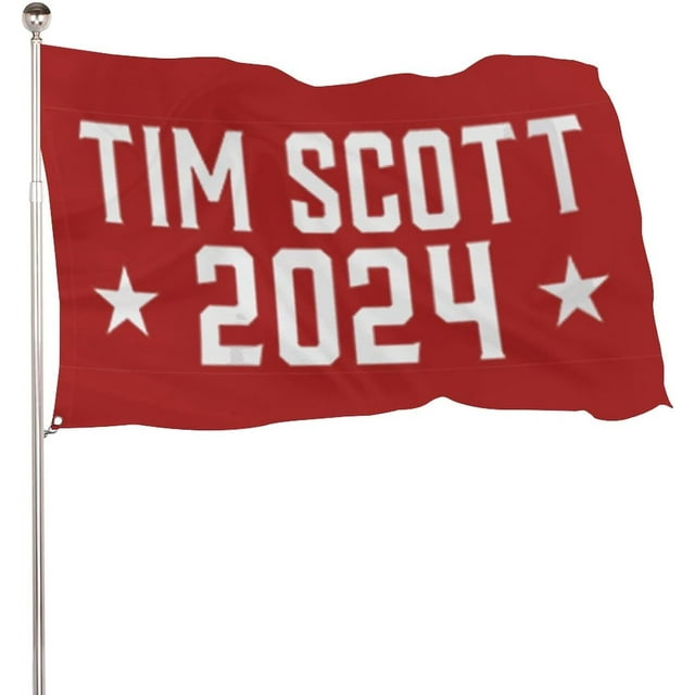 Tim Scott 2024 For President Garden 2x3 FT Flag Outdoor Indoor Party ...
