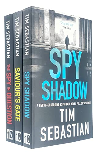 Tim Sebastian Collection 3 Books Set (Spy Shadow, Saviour's Gate, The ...