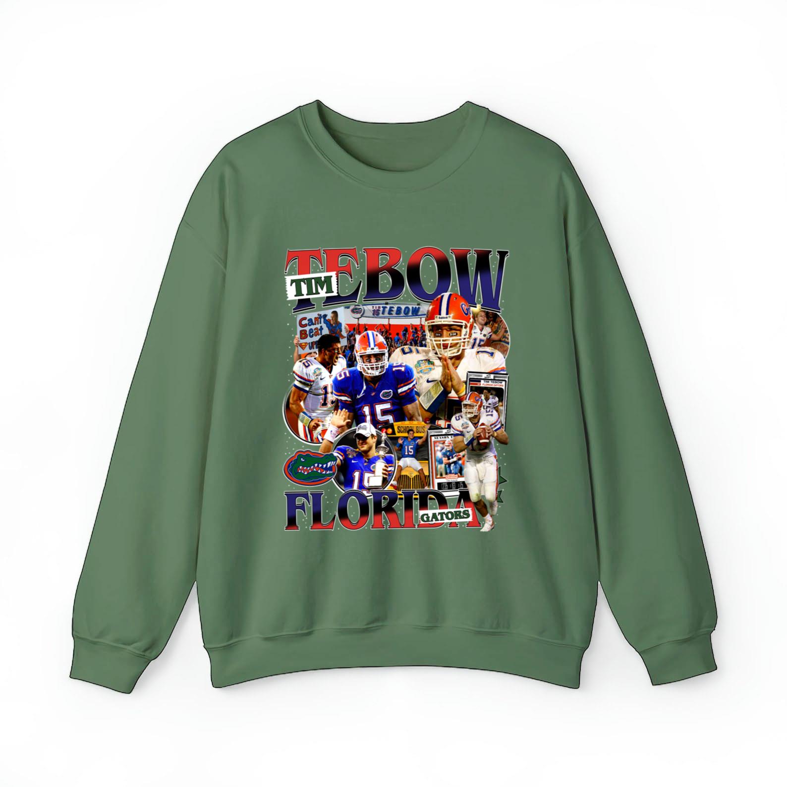 Tim Tebow College Vintage Bootleg T-Shirt - Walmart.com