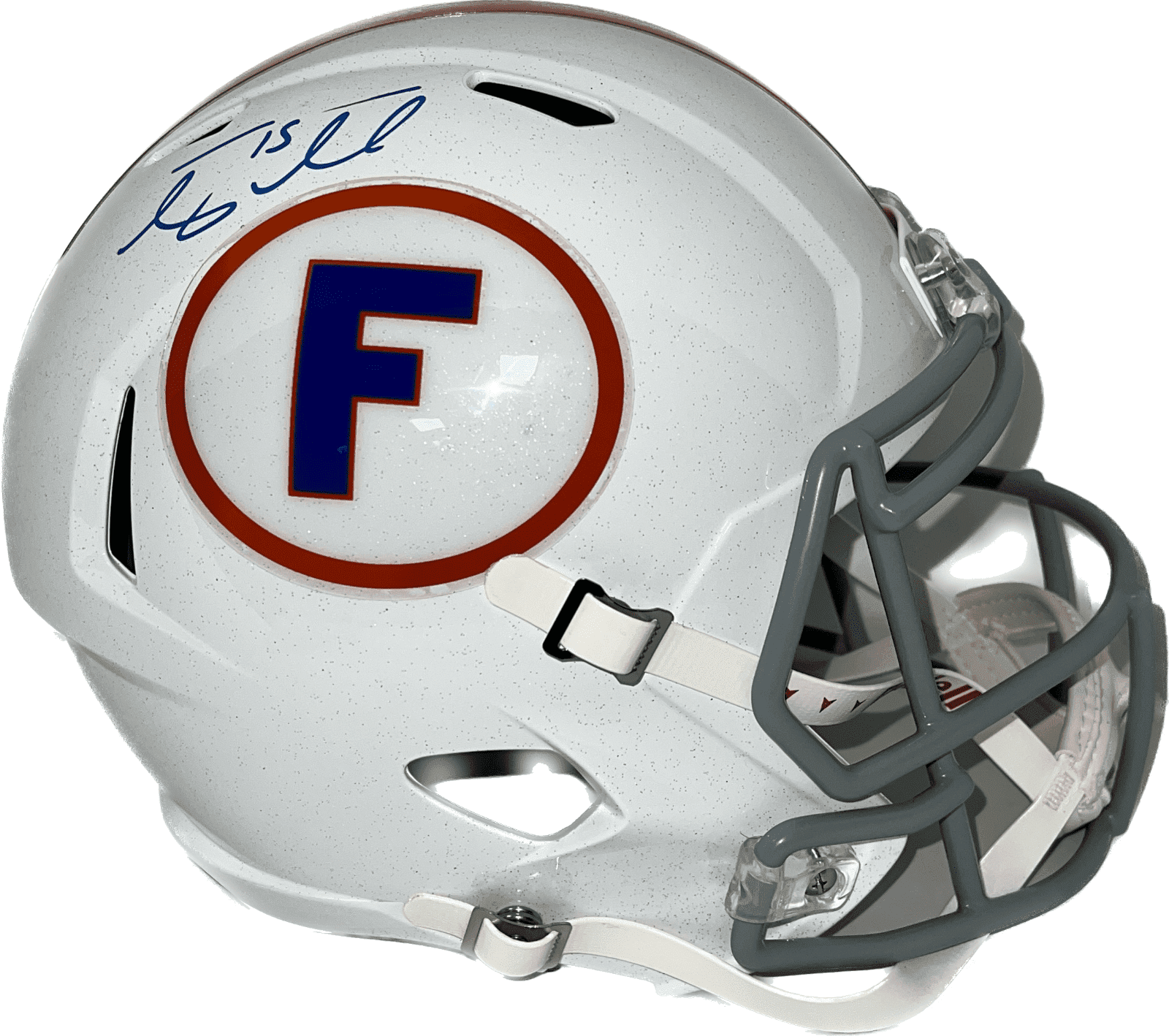 Tim Tebow Signed Autographed Florida Gators White Full Size Helmet JSA ...