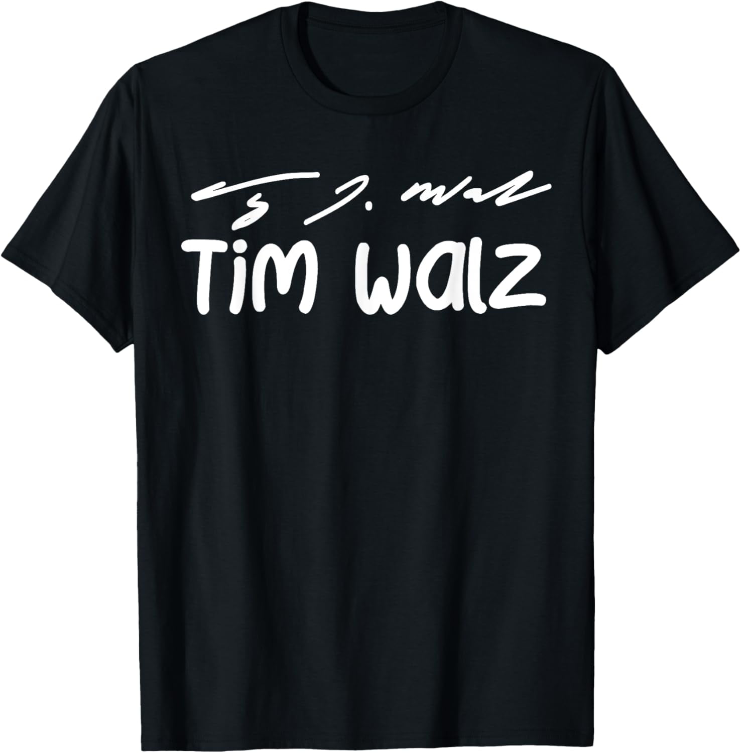 Tim Walz Signature T-Shirt - Walmart.com