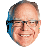 Tim Walz (Smile) Big Head. - Walmart.com