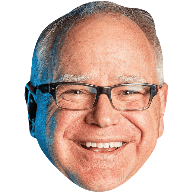 Tim Walz (Smile) Big Head. - Walmart.com