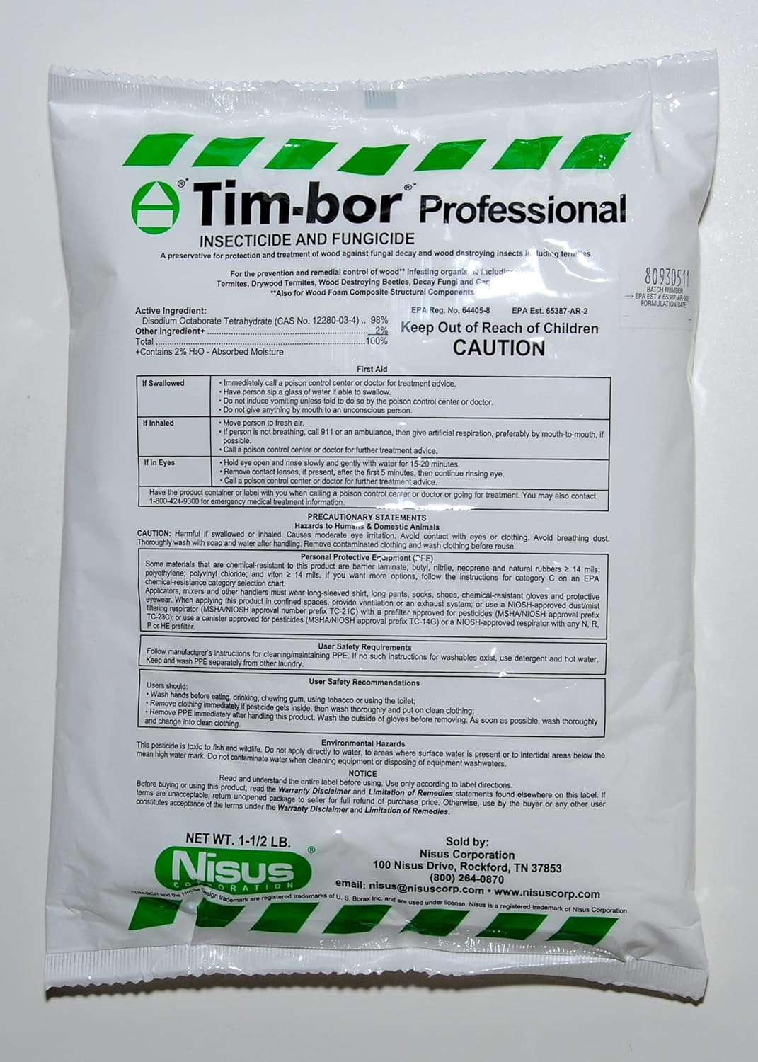 Tim-bor Insecticide 25 lb - Walmart.com