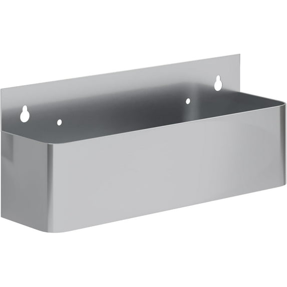 TimHome-US 15 in. Single Tier Stainless Steel Speed Rail Rack for ...