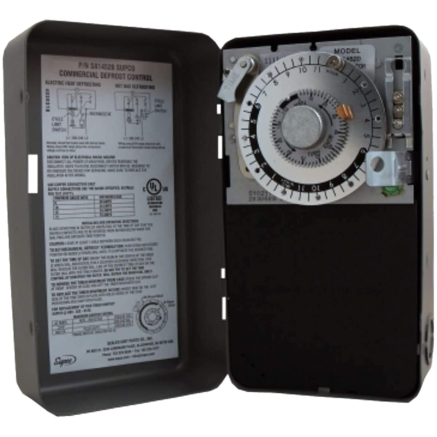 TimHome-US S8145-20 Complete Commercial Defrost Timer (Replaces Paragon ...