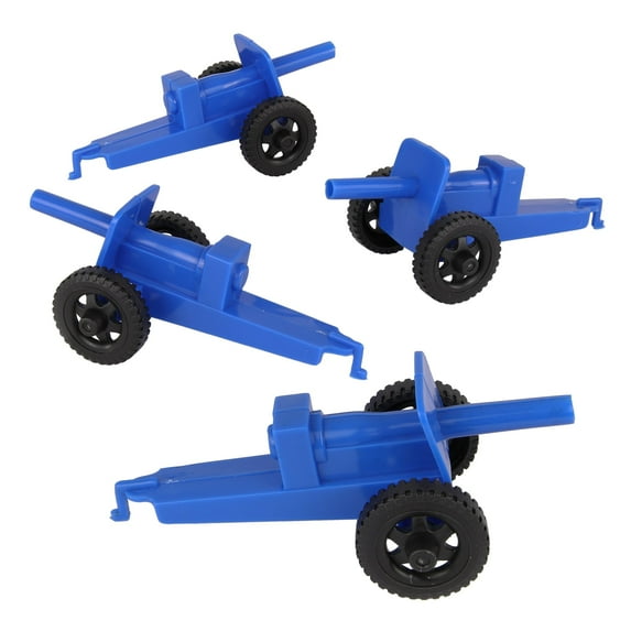 TimMee M3 ARTILLERY - Blue 4pc Plastic Army Men Cannon Playset - Made ...
