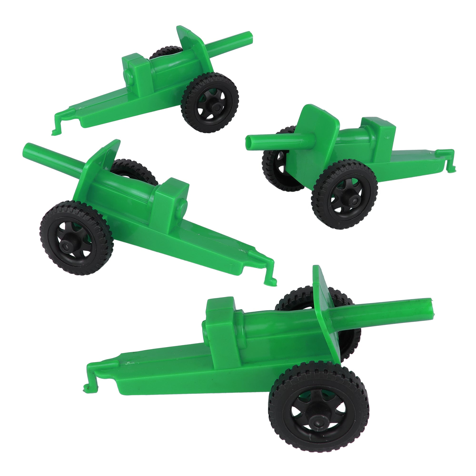 TimMee M3 Artillery - Green 4pc Plastic Army Men Cannon Playset - Made ...