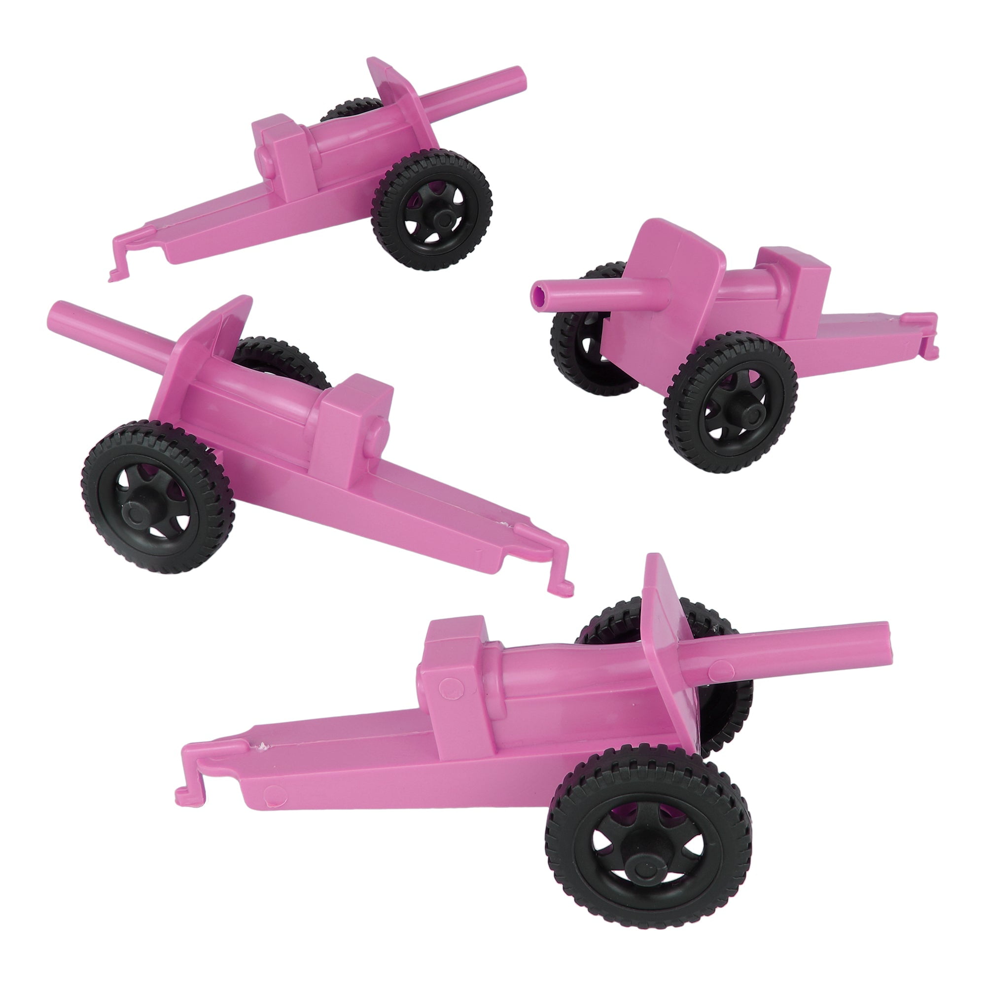TimMee M3 Artillery - Pink 4pc Plastic Army Men Cannon Playset - Made ...