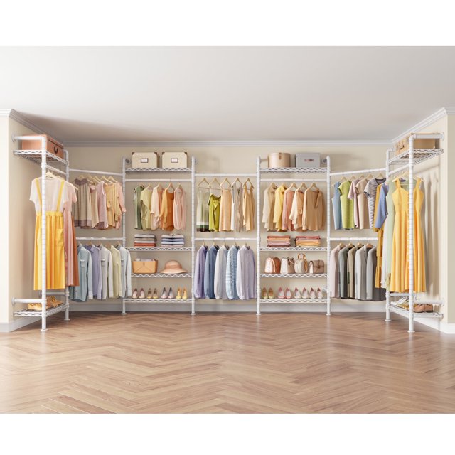 Timate U3 U Shape Garment Rack , Expandable Industrial Pipe Clothing ...