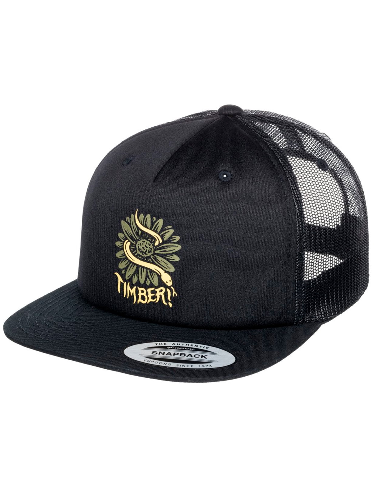 Timber Garden Cap [All Black] - Walmart.com