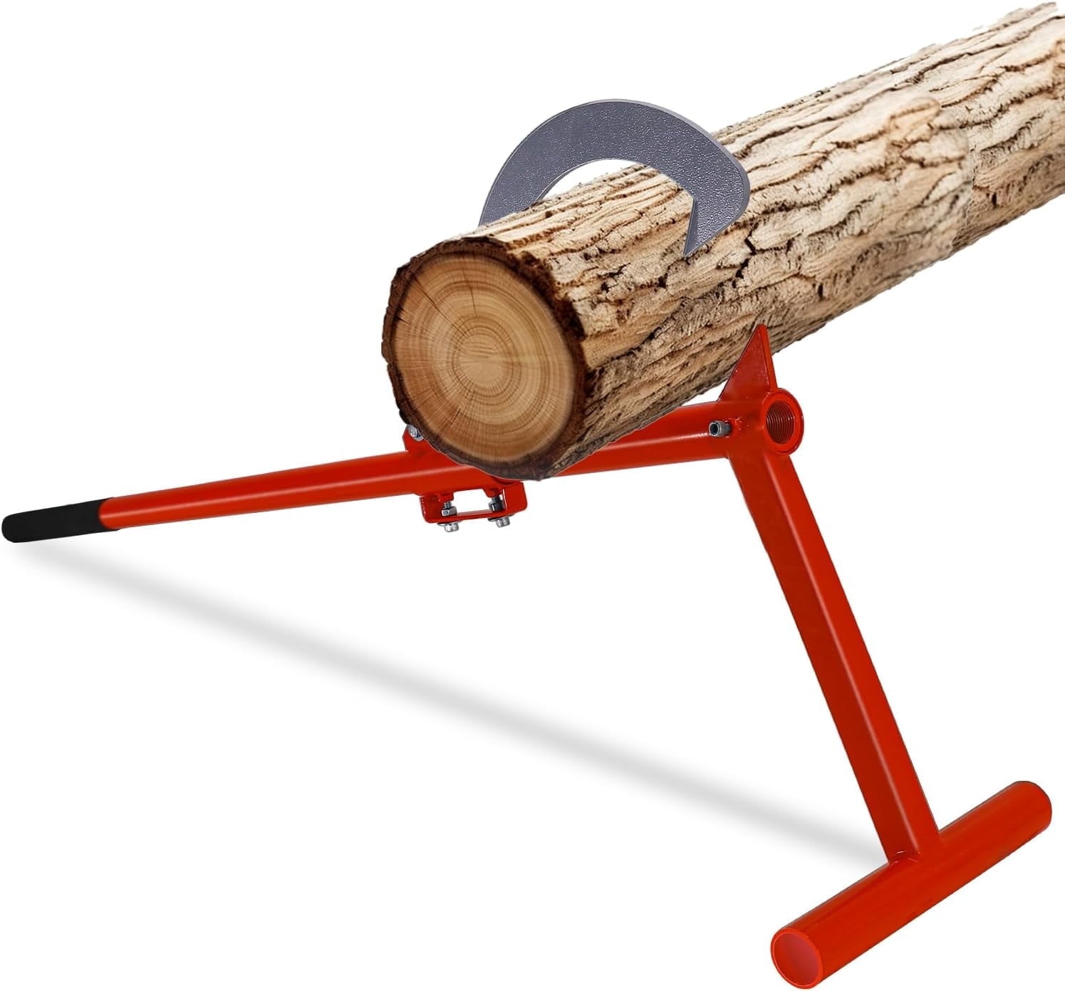 Timber Jack for Logs 48" - Powder Coated Carbon Steel Log Lifter Tool ...