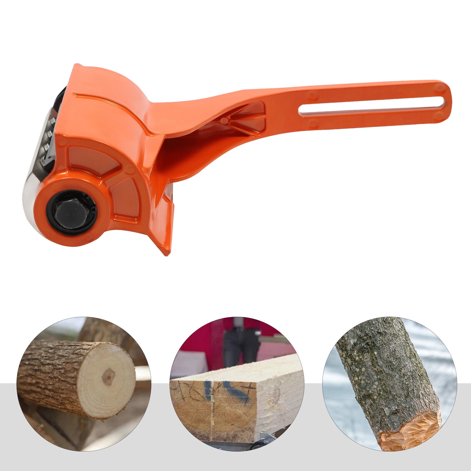 Timber Log Debarking Tool Peeler Wood Grooving Chainsaw Debarker ...
