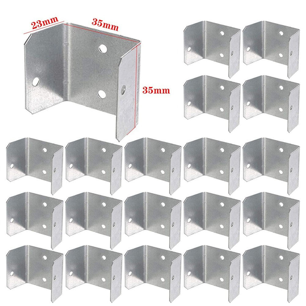 Timber Post Connectors Constructed From Galvanized Steel Backyard ...