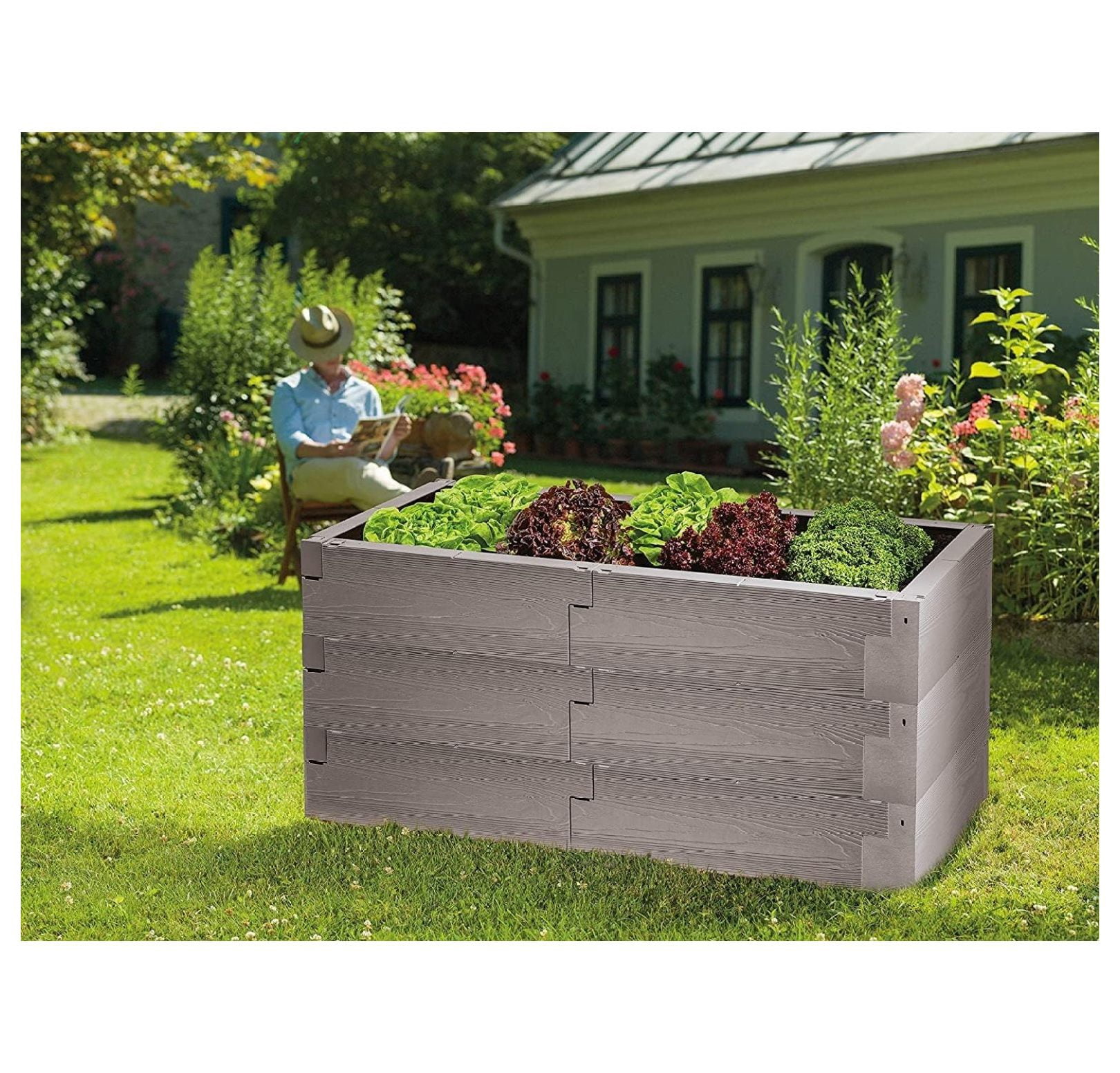 Timber Raised Bed 18 Heat Insulating Building Blocks 100% Recyclable ...