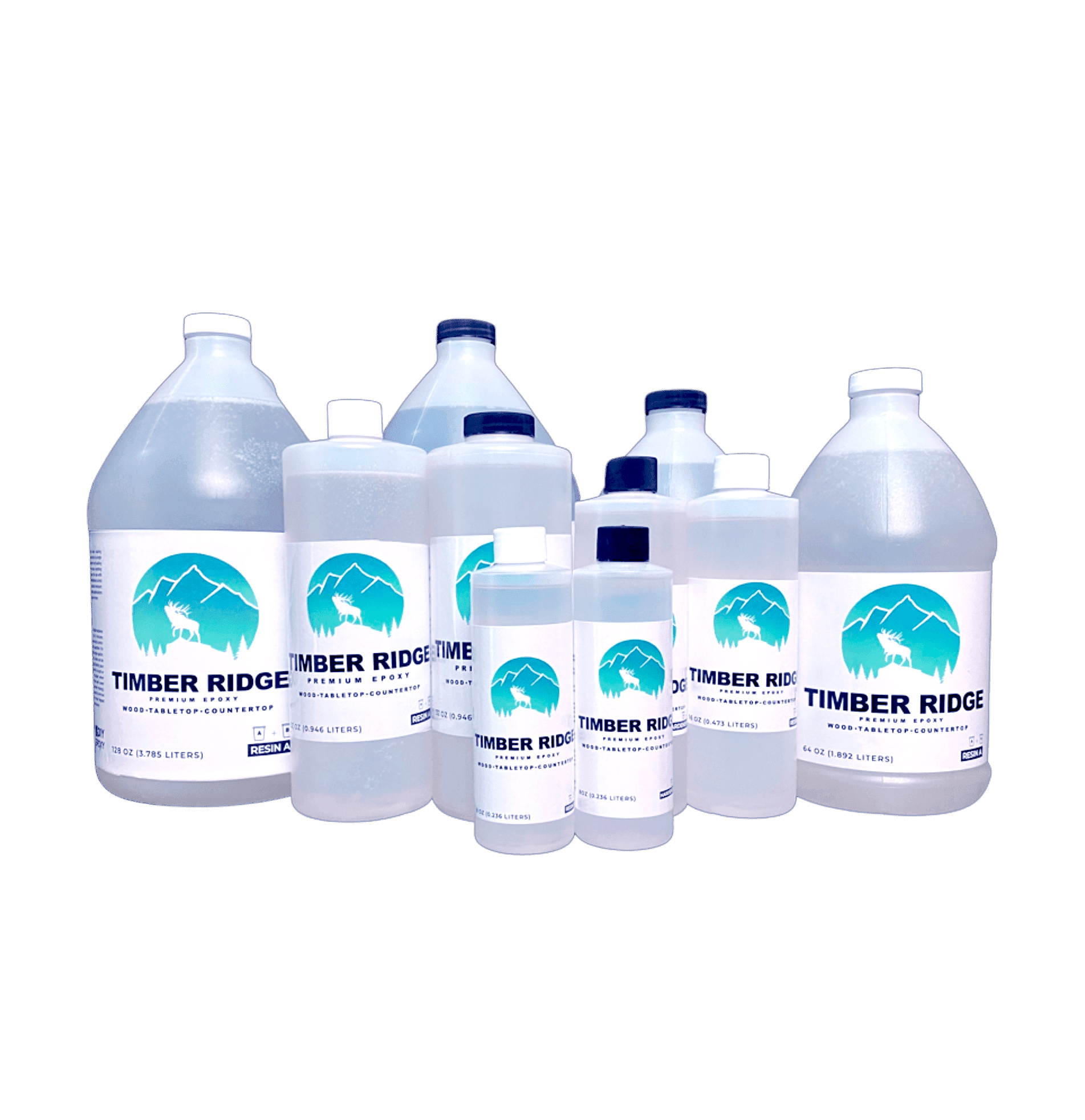 Timber Ridge Premium Wood Epoxy 1 Gal Set - Walmart.com