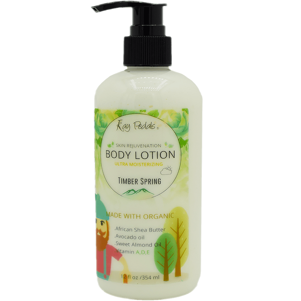 Timber Spring Body Lotion | Organic Body Cream | Shea Butter Lotion ...