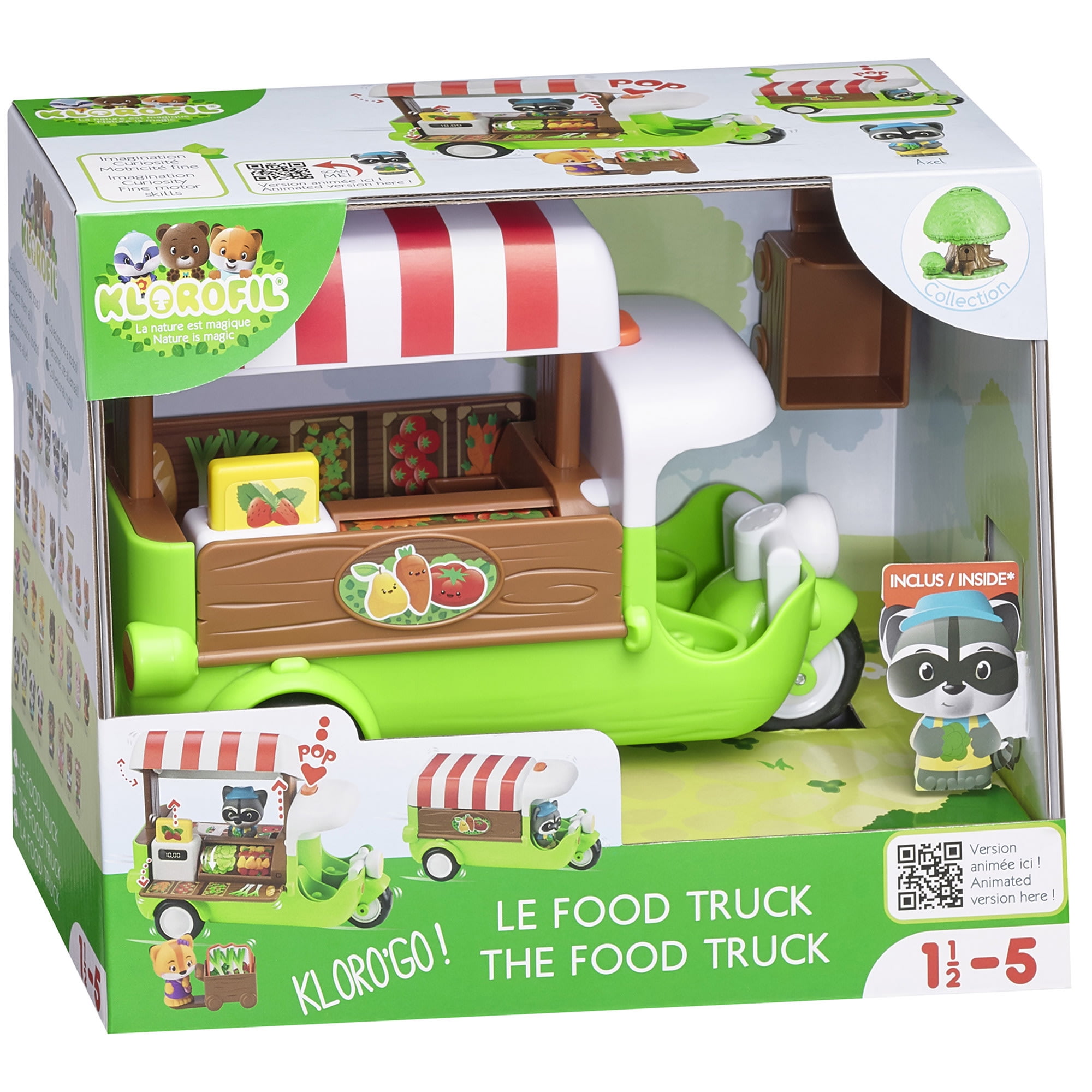 Timber Tots: Food Truck - 6pc Mobile Vehicle Shop & Character Playset ...