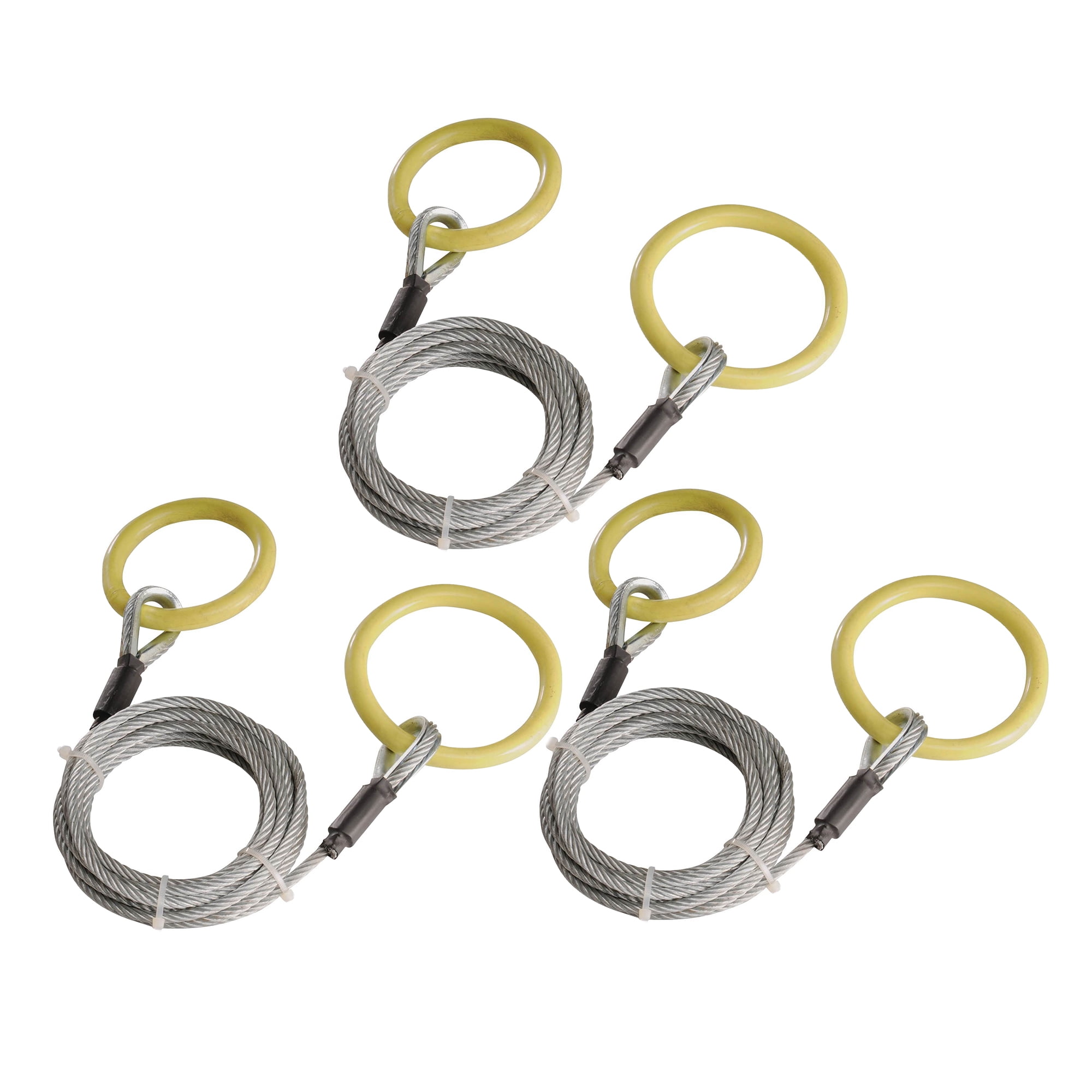 Timber Tuff 10 Foot ATV UTV Log Lumber Choker Cable with Tow Rings (3 ...