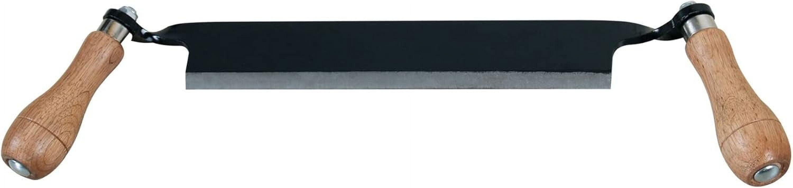 Timber Tuff 13-Inch Straight Wood Blade Draw Shave Knife Log ...