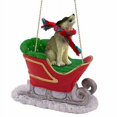 Timber Wolf Sleigh Ride Christmas Ornament - DELIGHTFUL! - Walmart.com